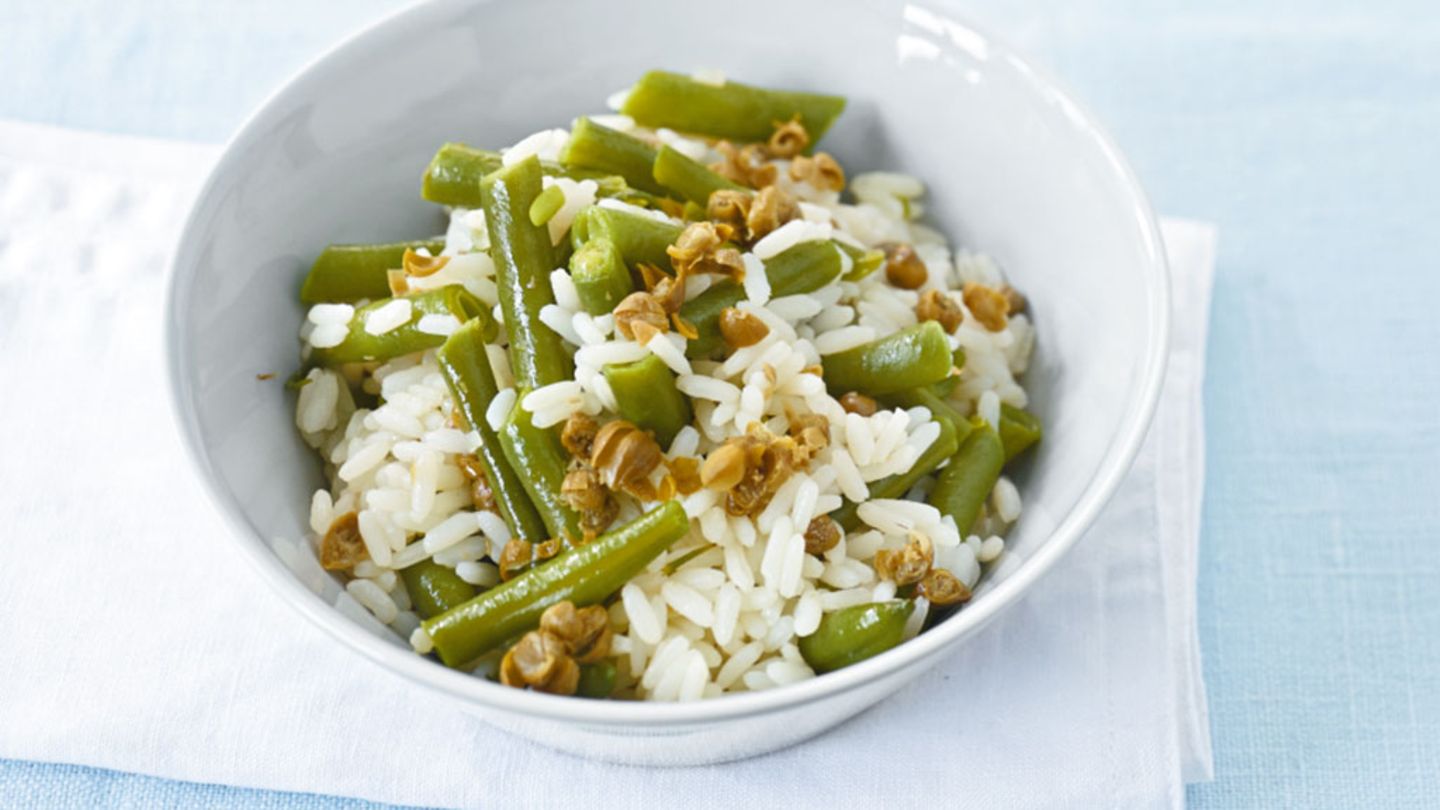 Bohnen-Kapern-Reis Rezept - [ESSEN UND TRINKEN]