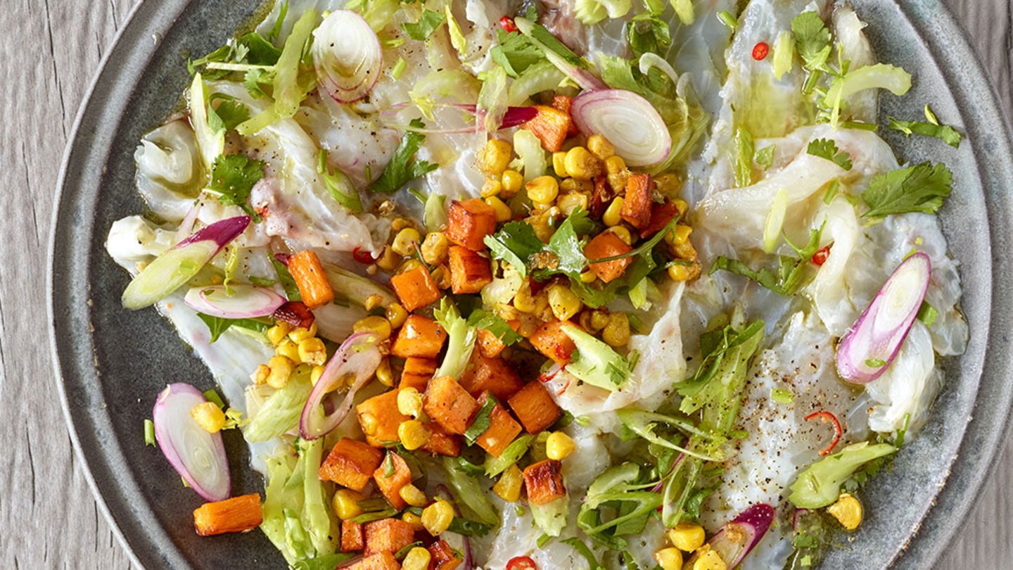 Fisch-Carpaccio „Ceviche Style“ Rezept - [ESSEN UND TRINKEN]