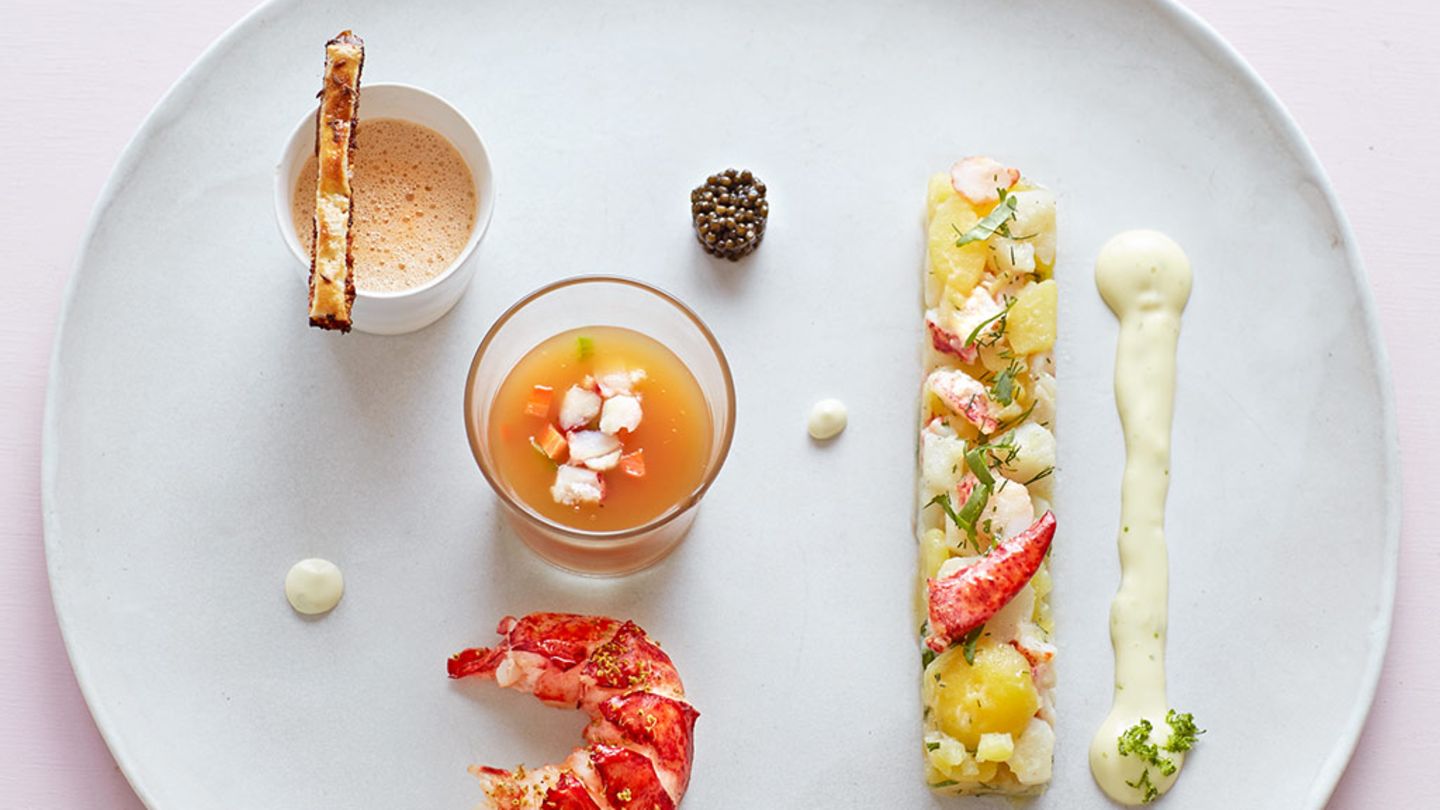 Hummersuppe und Hummergelee Rezept - [ESSEN UND TRINKEN]