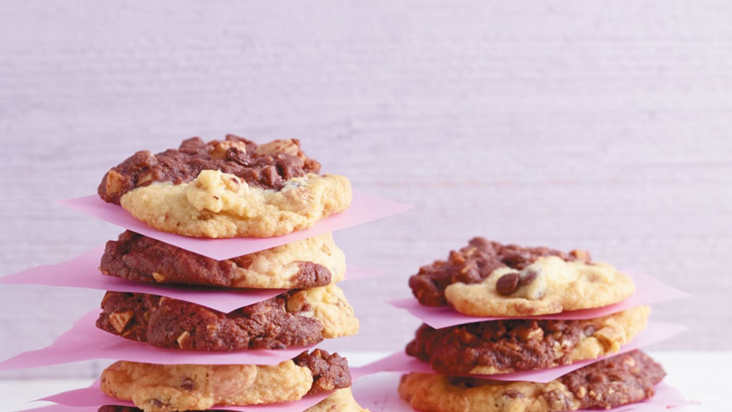 Schwarz-Weiß-Cookies Rezept - [ESSEN UND TRINKEN]