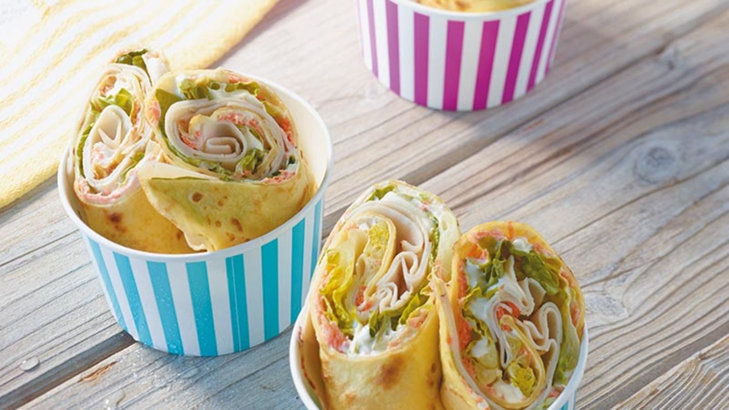 Crêpe-Wraps Rezept - [ESSEN UND TRINKEN]