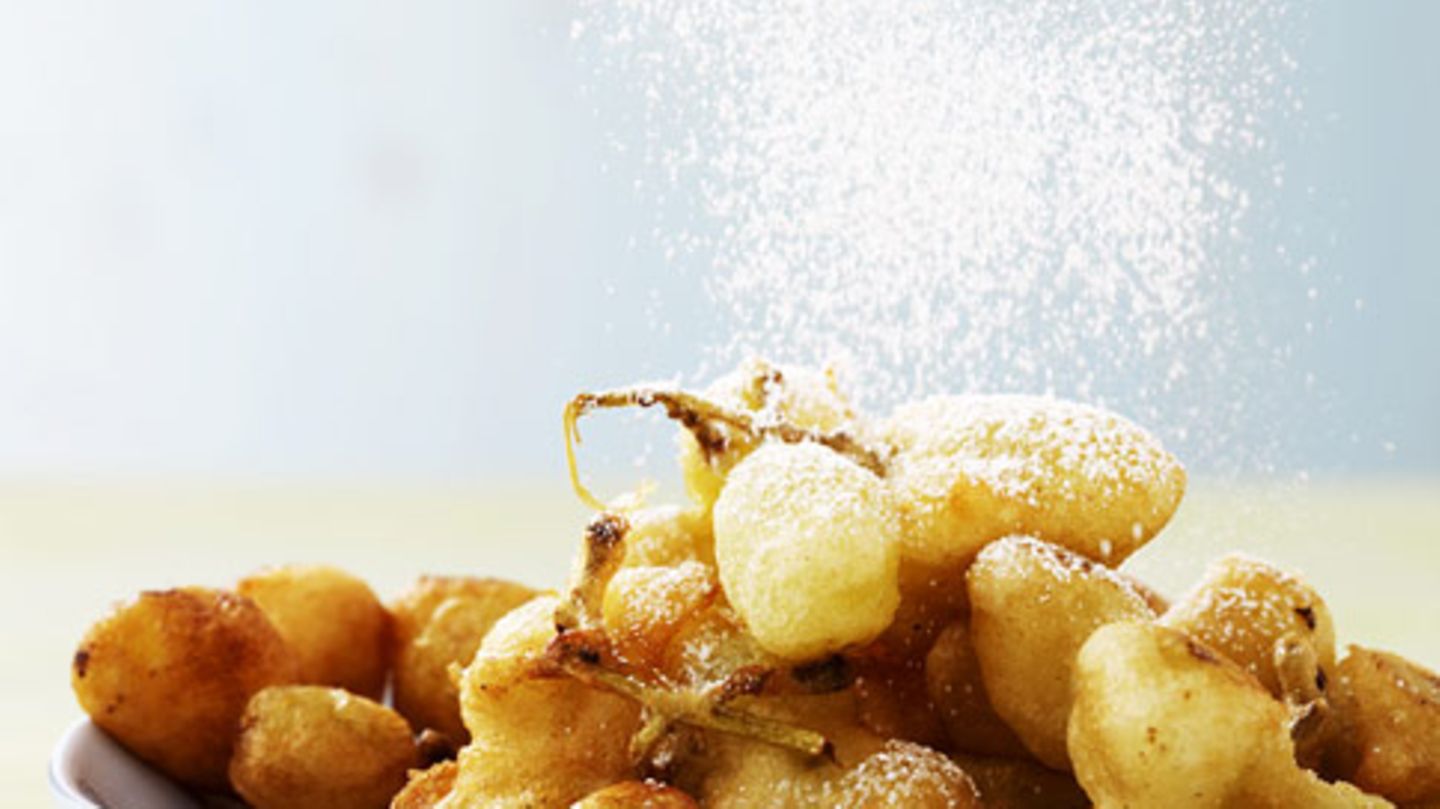 Trauben in Weinteig Rezept - [ESSEN UND TRINKEN]