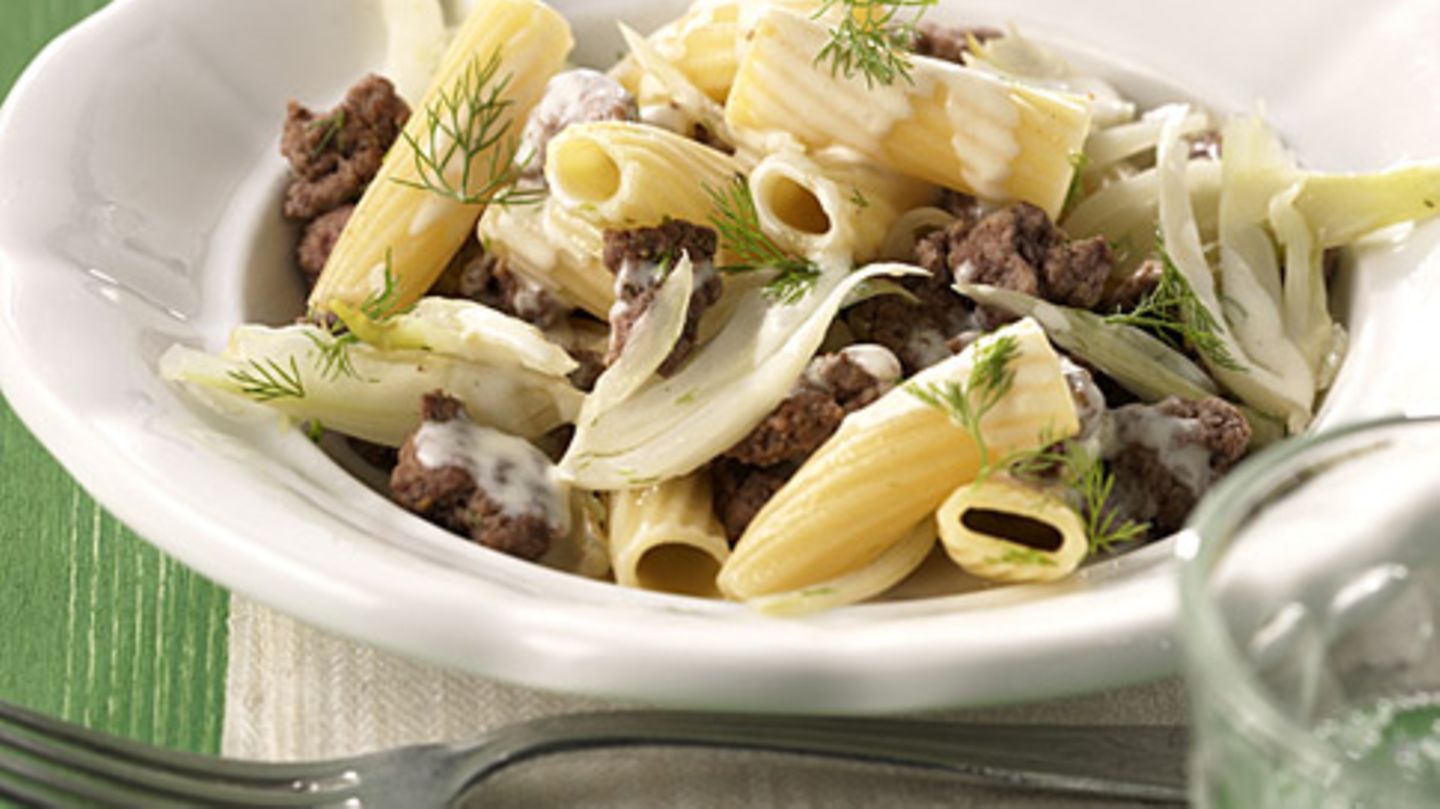 Fenchel-Hack-Pasta Rezept - [ESSEN UND TRINKEN]