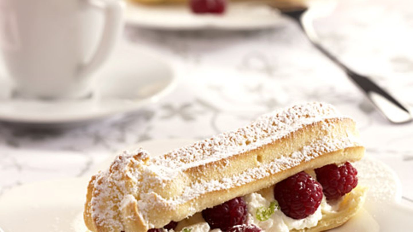 Himbeer-Eclairs Rezept - [ESSEN UND TRINKEN]