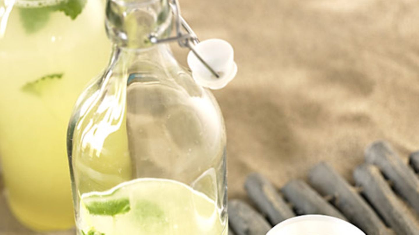 Zitronenlimo Rezept - [ESSEN UND TRINKEN]