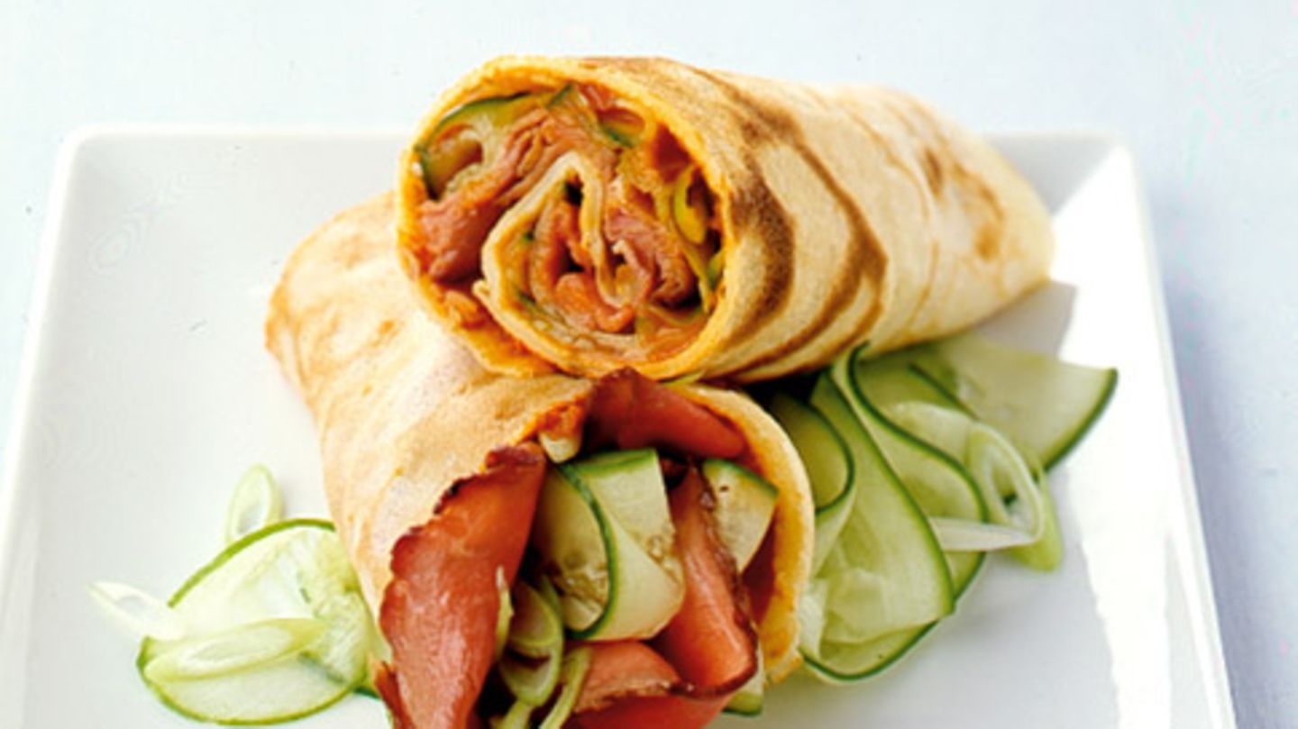 Crêpes mit Roastbeef Rezept - [ESSEN UND TRINKEN]