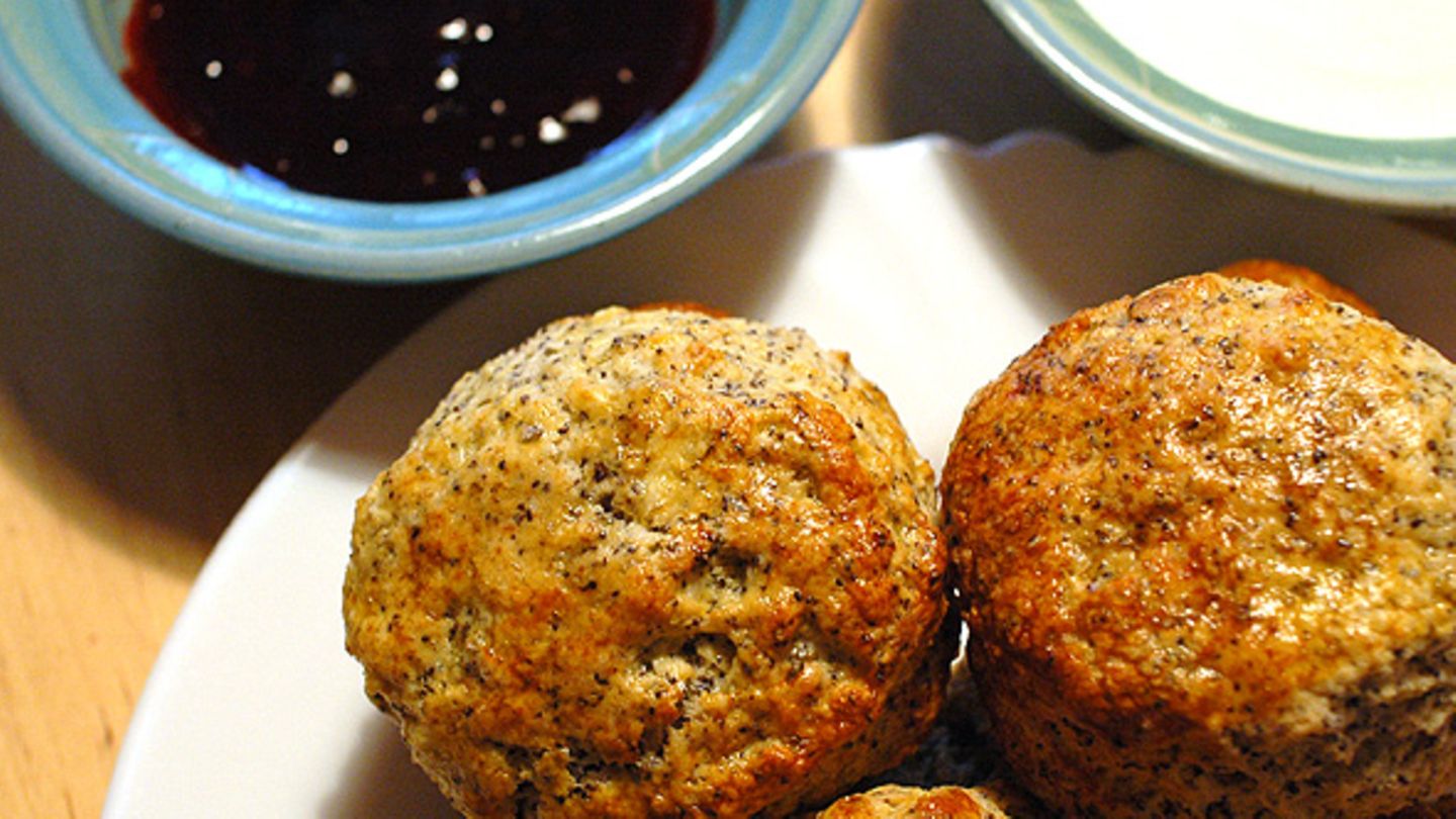 Mohn-Scones Rezept - [ESSEN UND TRINKEN]