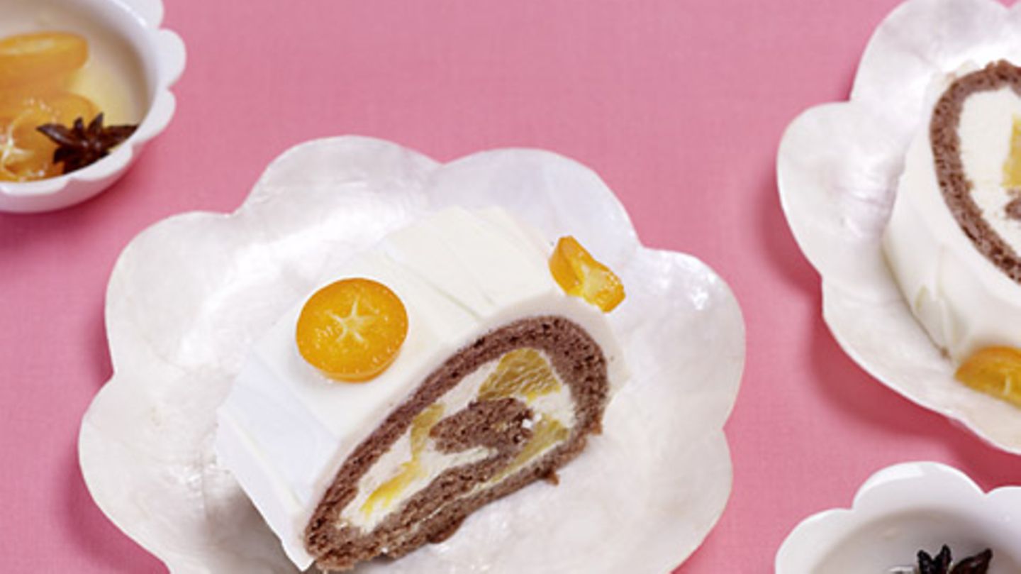 Orangenroulade Rezept - [ESSEN UND TRINKEN]
