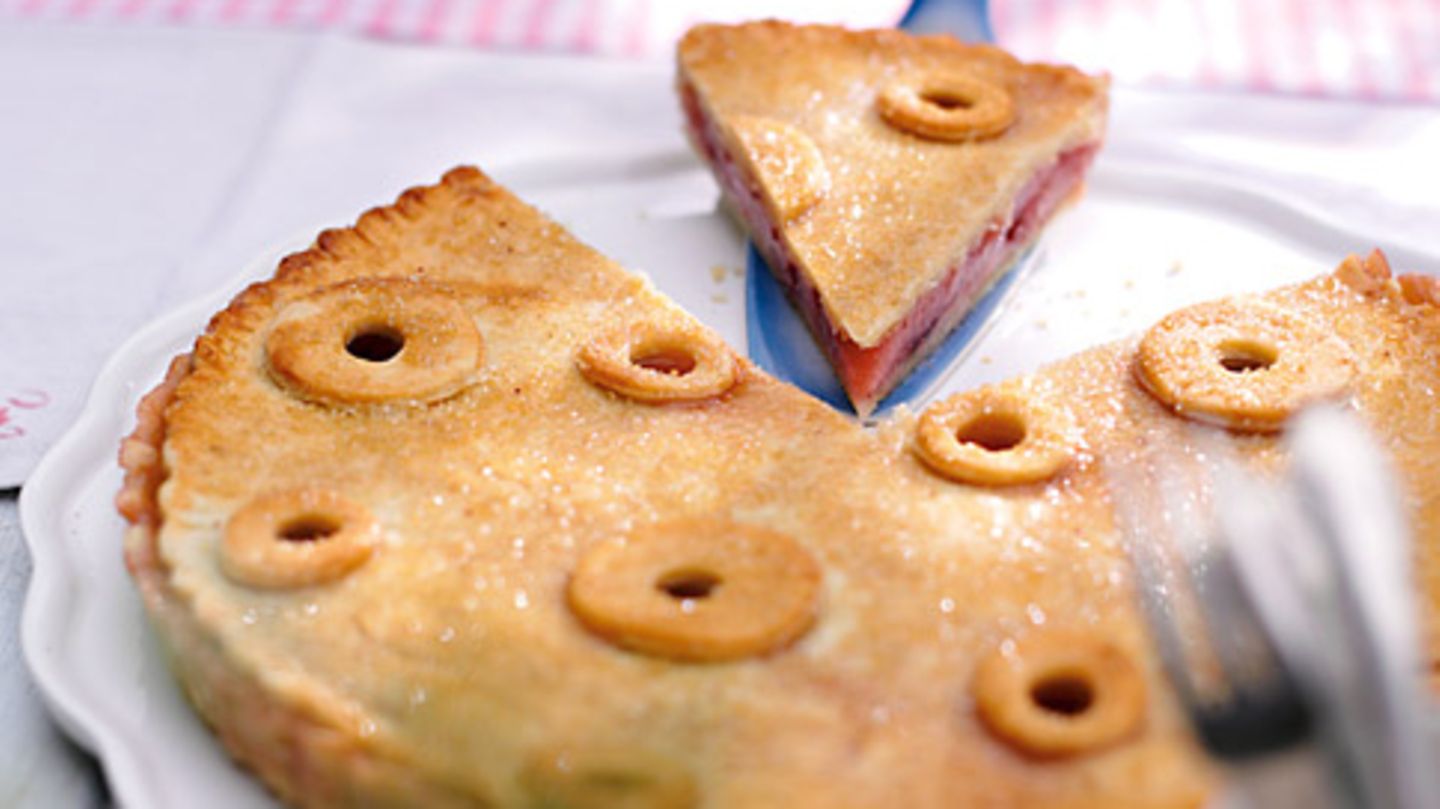 Birnen-Preiselbeer-Pie Rezept - [ESSEN UND TRINKEN]