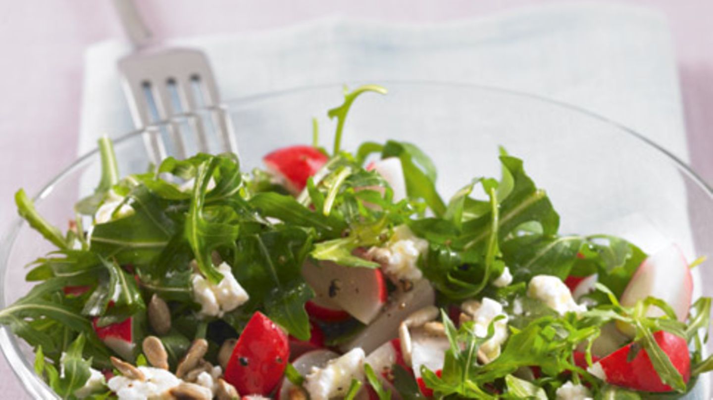 Radieschen-Rauke-Salat Rezept - [ESSEN UND TRINKEN]
