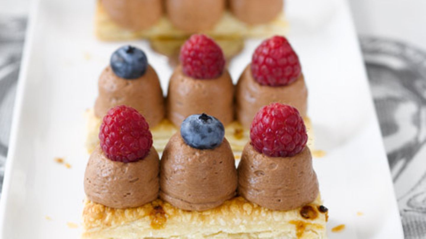 Tee-Mousse-Schnitten Rezept - [ESSEN UND TRINKEN]