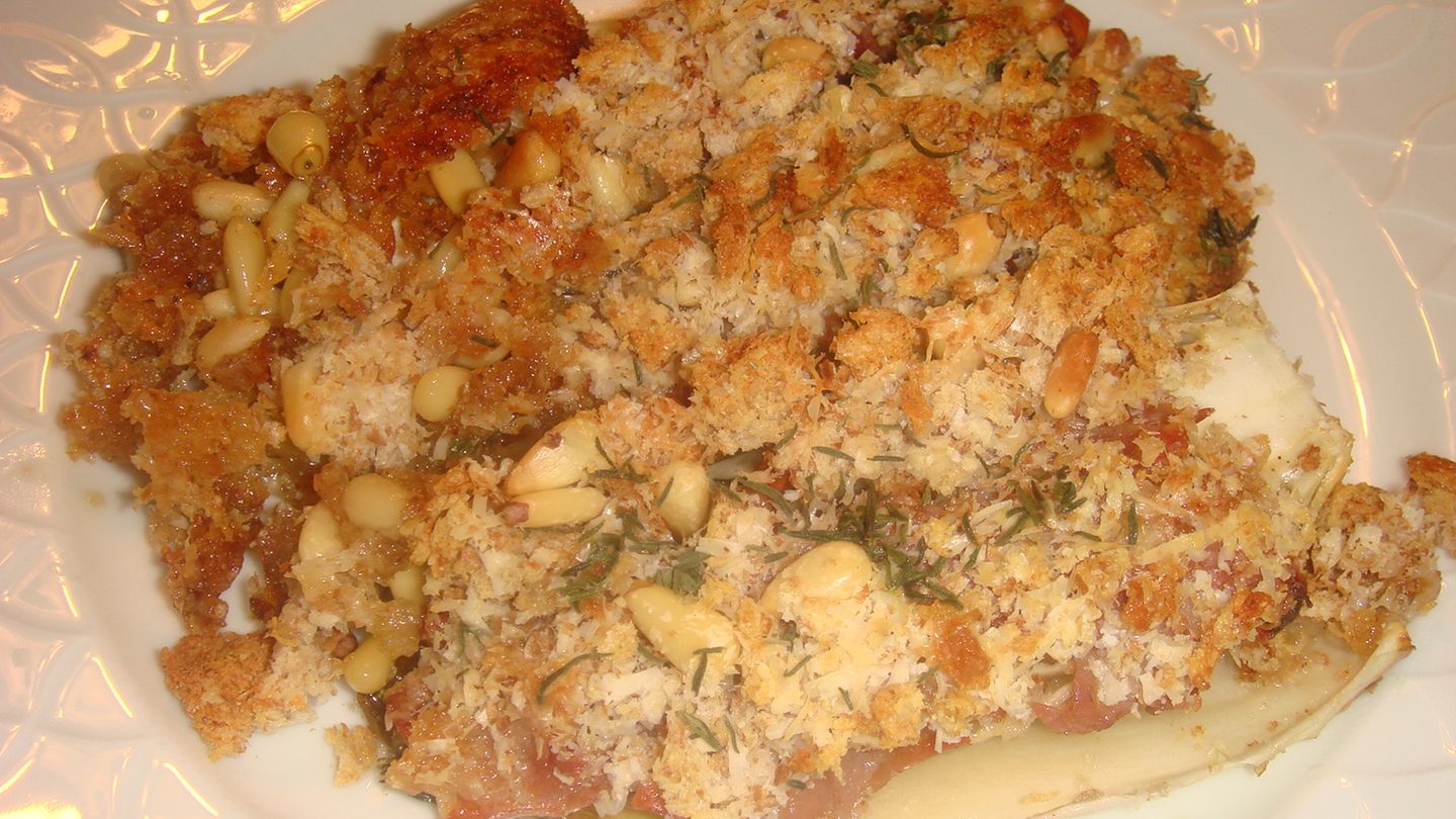 Chicorée-Gratin Rezept - [ESSEN UND TRINKEN]