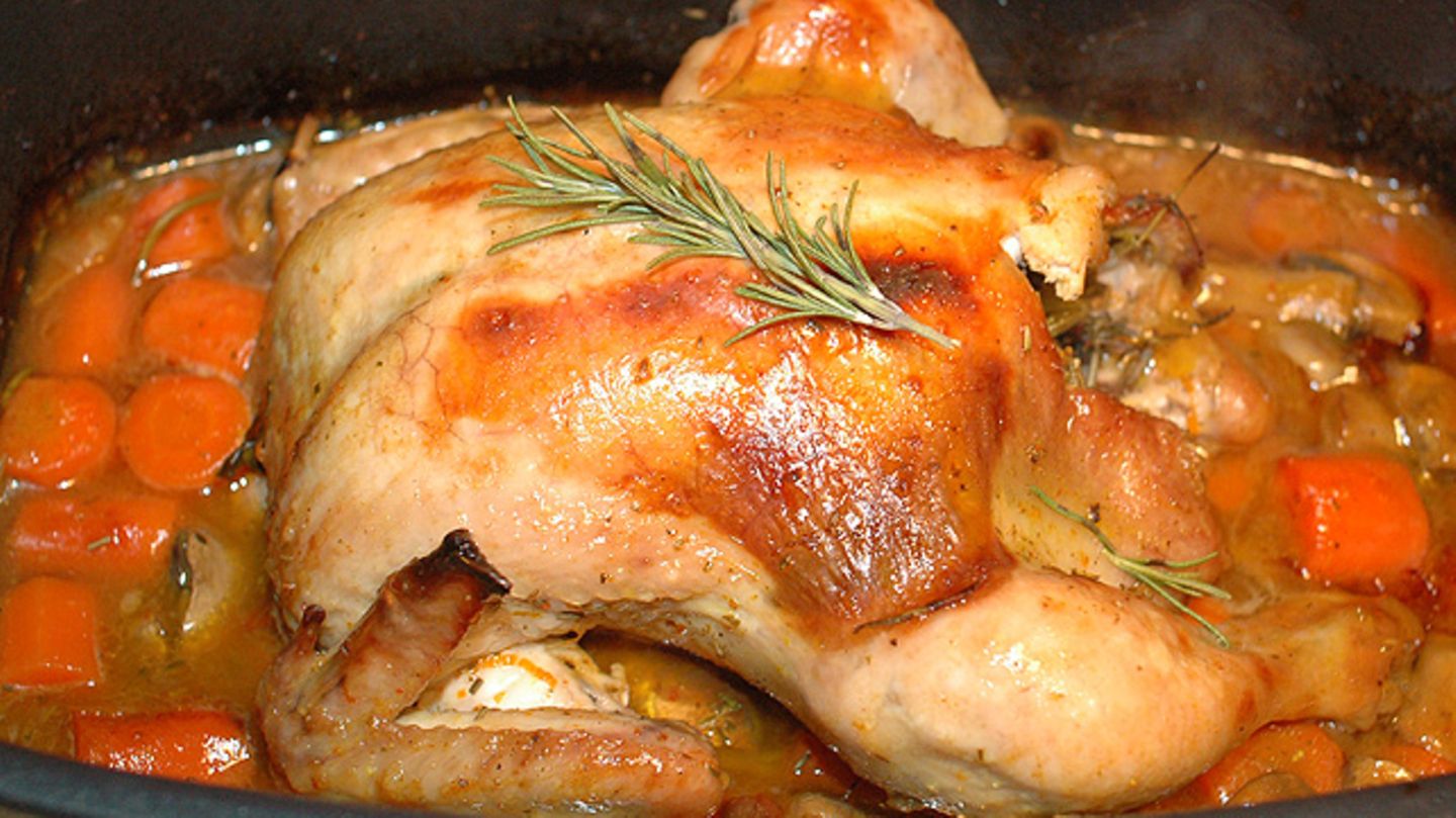 Orangen-Hähnchen Rezept - [ESSEN UND TRINKEN]