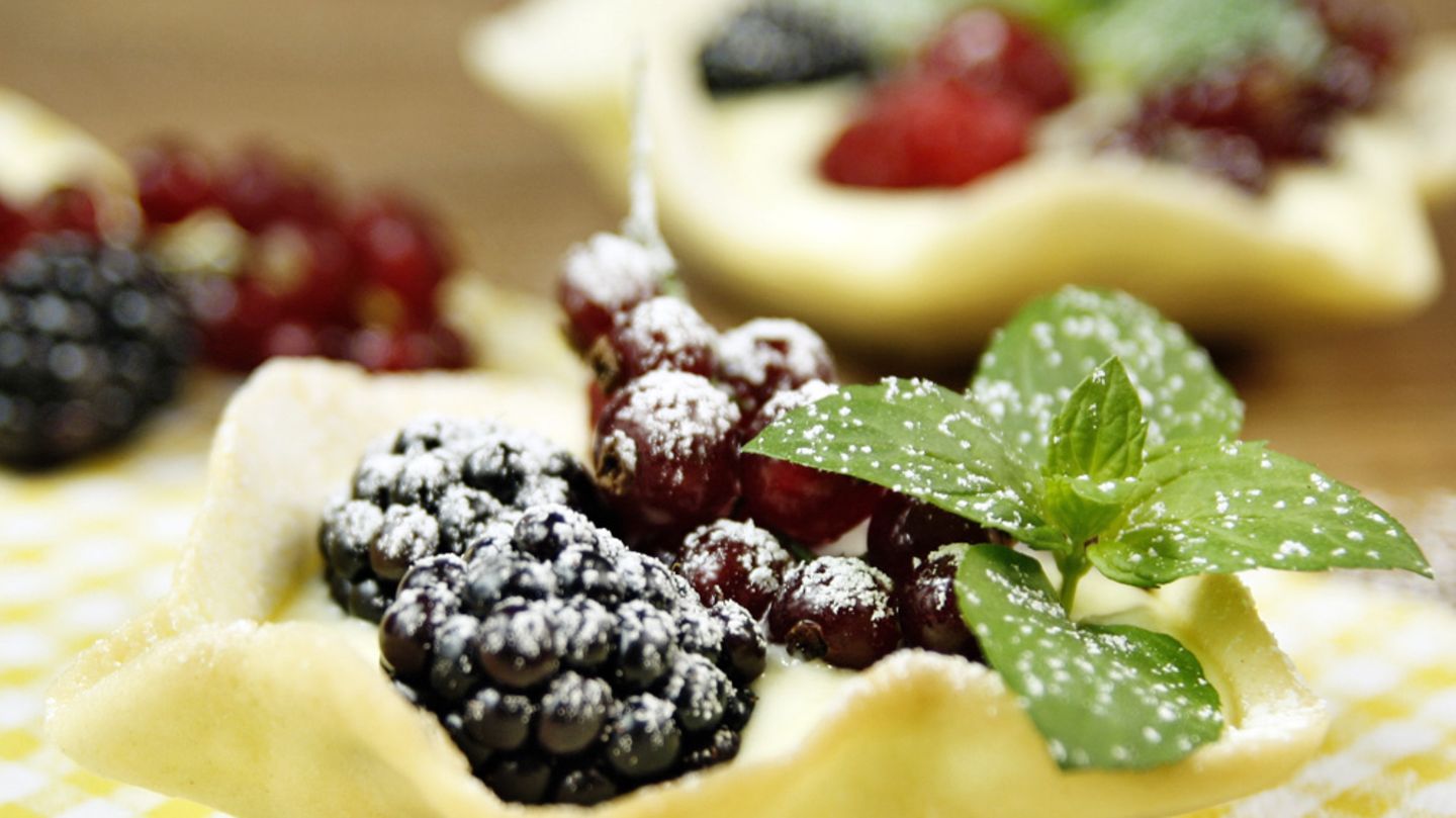 Beeren-Körbchen Rezept - [ESSEN UND TRINKEN]