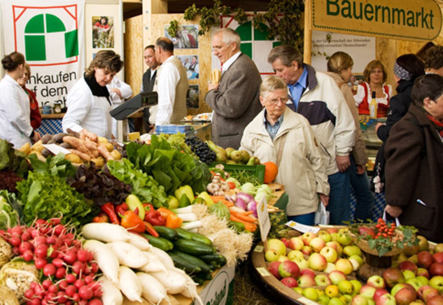Bauernmärkte in Bayern - [ESSEN UND TRINKEN]