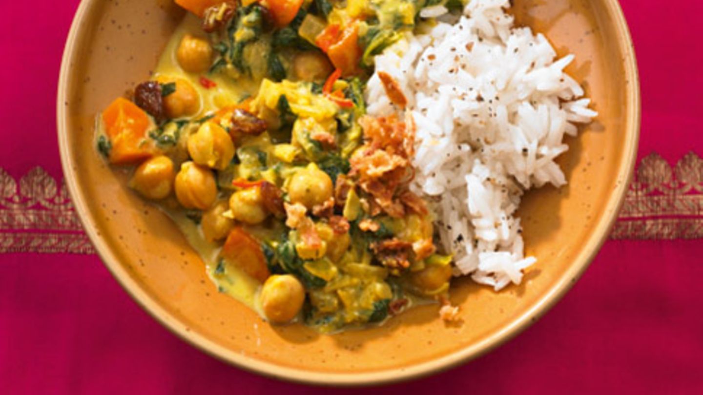 Kichererbsen-Curry Rezept - [ESSEN UND TRINKEN]