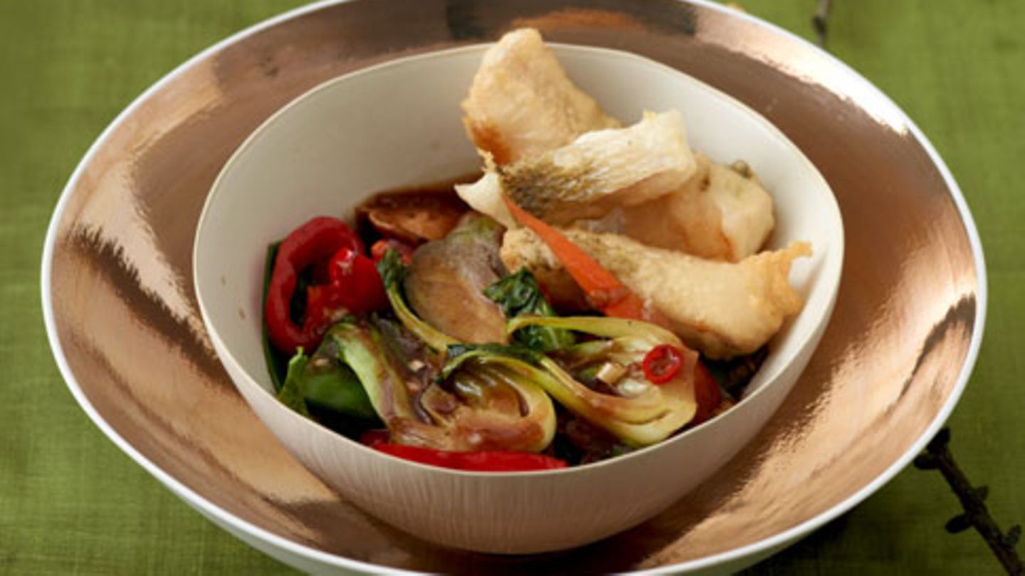 Gebackener Zander mit Pfeffersauce Rezept - [ESSEN UND TRINKEN]