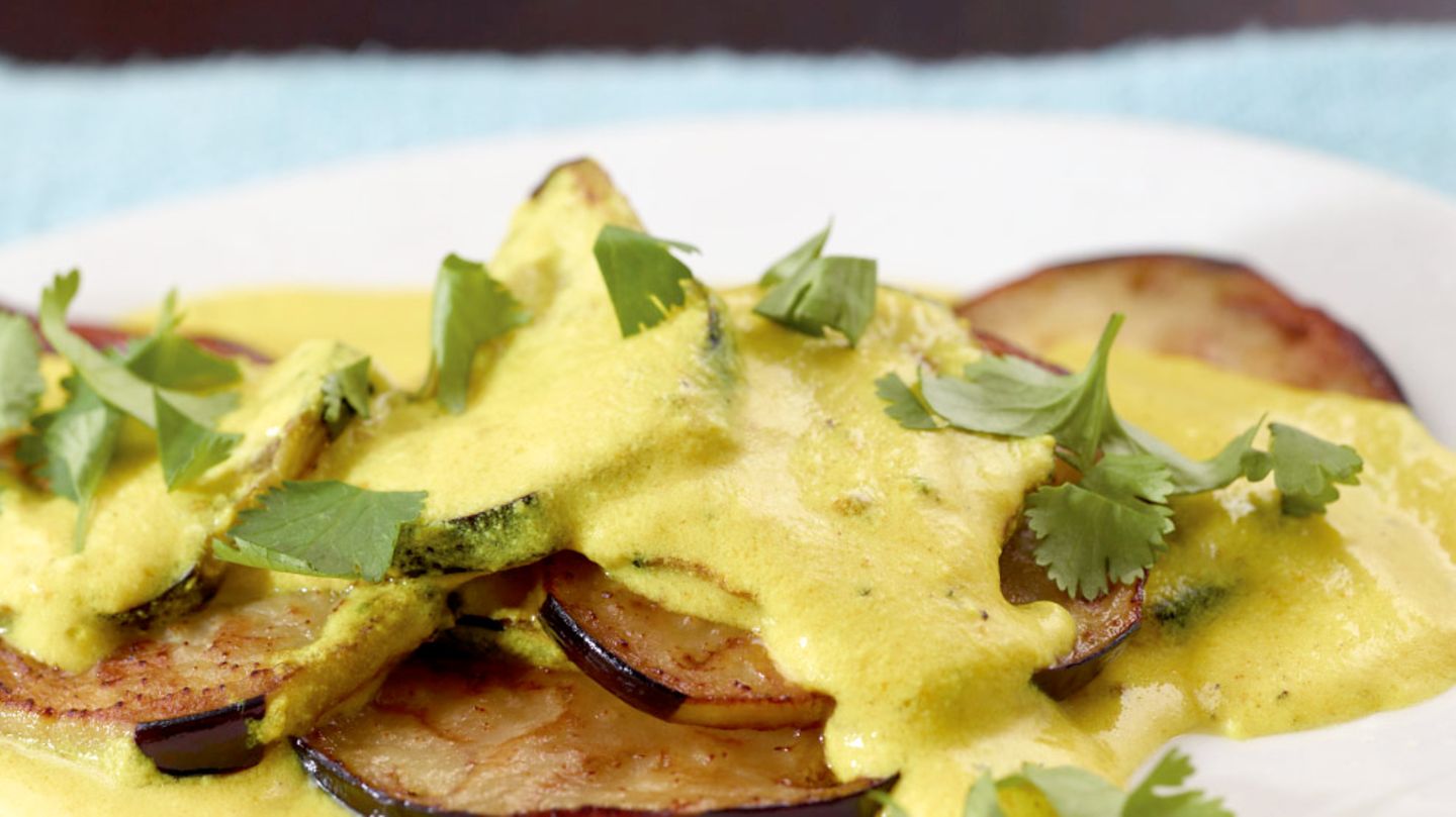 Gebratene Auberginen Rezept - [ESSEN UND TRINKEN]