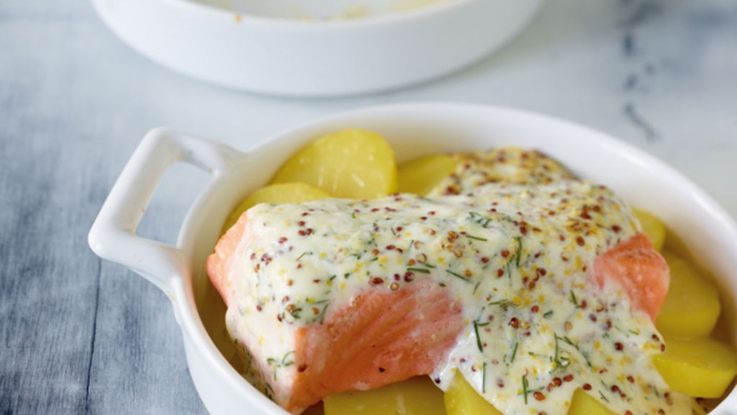 Überbackener Lachs Rezept - [ESSEN UND TRINKEN]