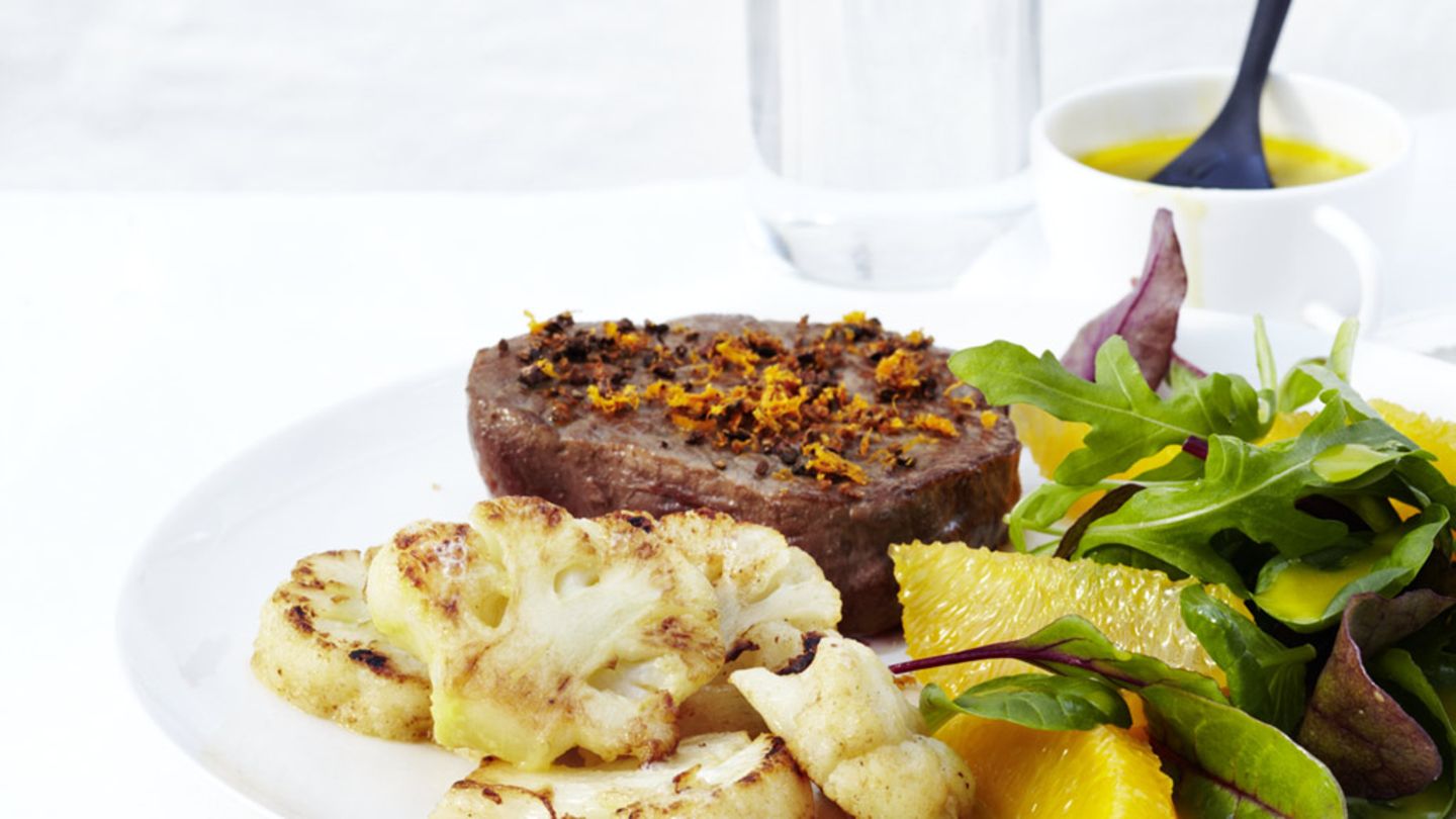 Rinderfilet mit Kakao-Orangen-Gewürzmix Rezept - [ESSEN UND TRINKEN]