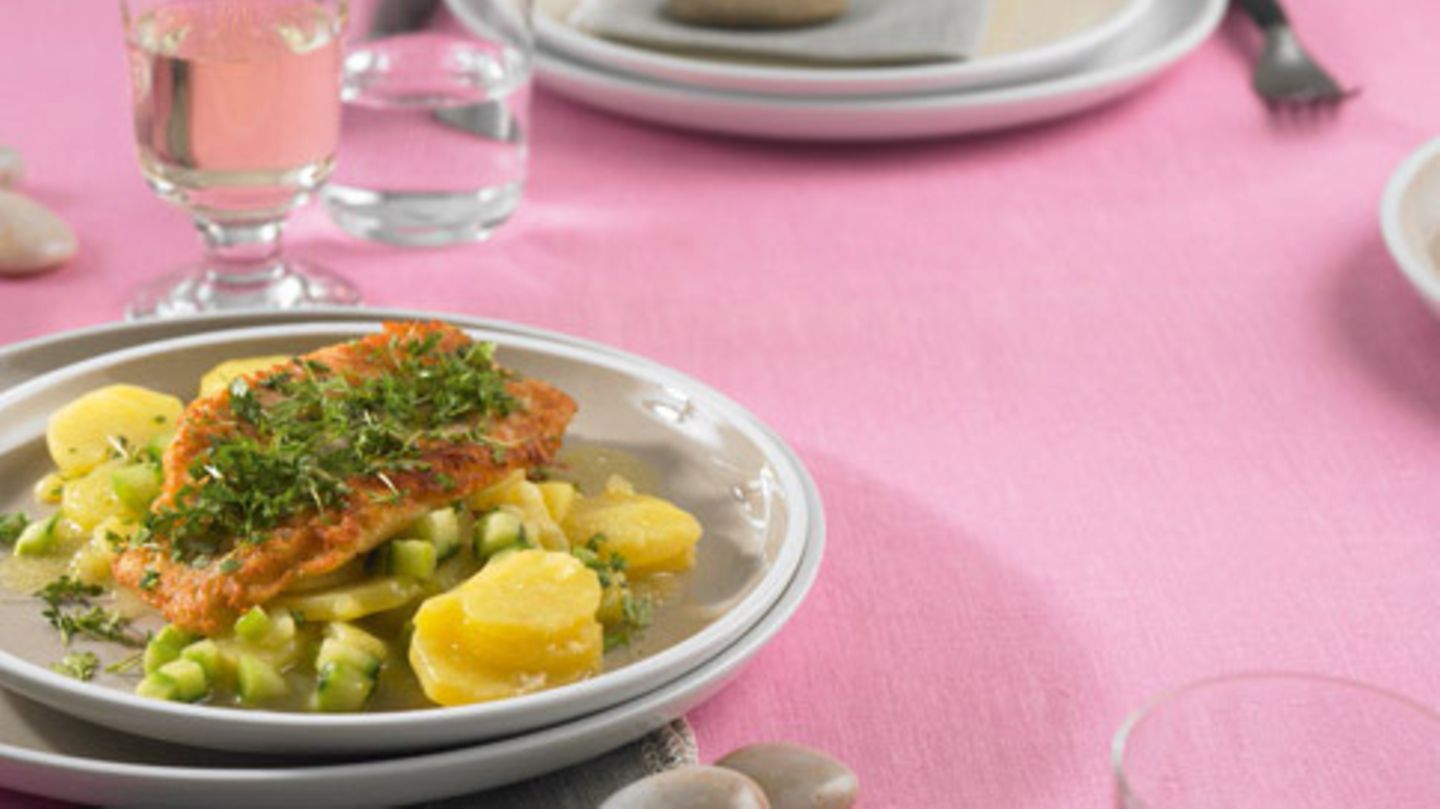 Rezepte: Ostermenü mit Rotbarsch - [ESSEN UND TRINKEN]