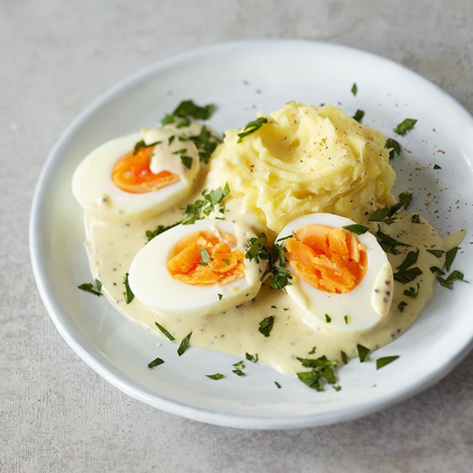 Eier in Senfsoße – schnell & einfach - [ESSEN UND TRINKEN]