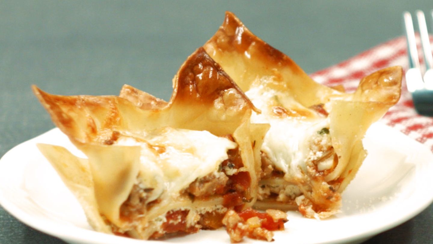 Mini-Lasagne Rezept - [ESSEN UND TRINKEN]
