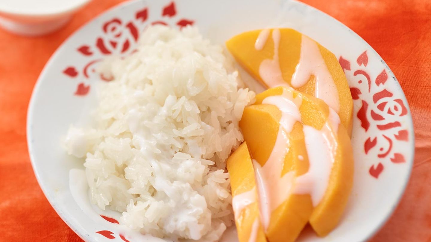 Sticky Rice mit Mango Rezept - [ESSEN UND TRINKEN]