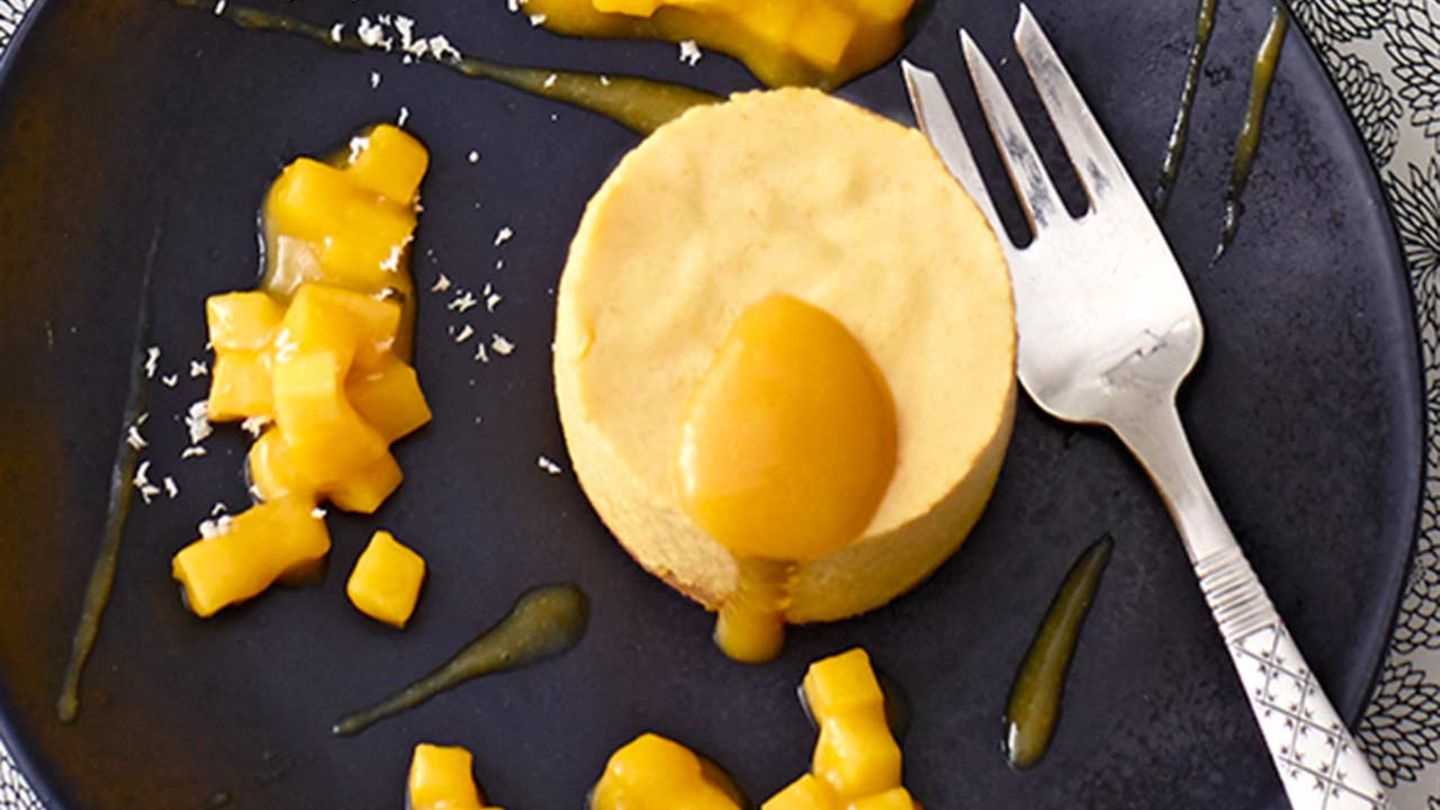 Thai-Curry-Mousse mit Mangoragout Rezept - [ESSEN UND TRINKEN]