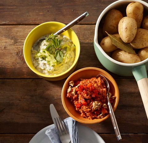 Party-Brot und Dips - [ESSEN UND TRINKEN]