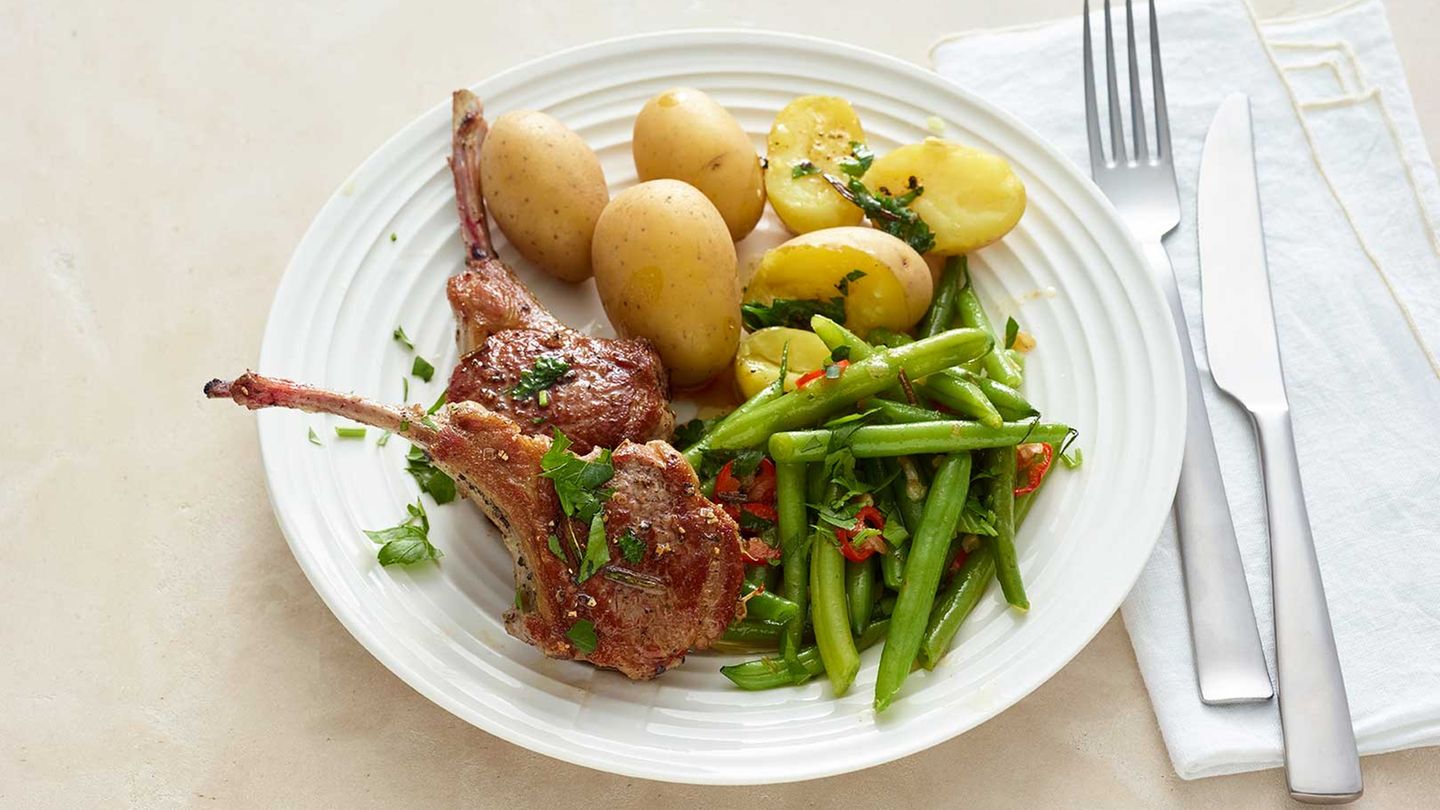 Scharfe Bohnen mit Lamm Rezept - [ESSEN UND TRINKEN]