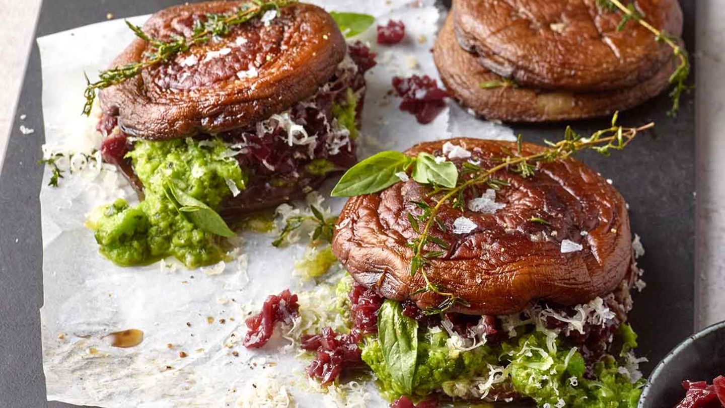 Champignon-Panini Rezept - [ESSEN UND TRINKEN]