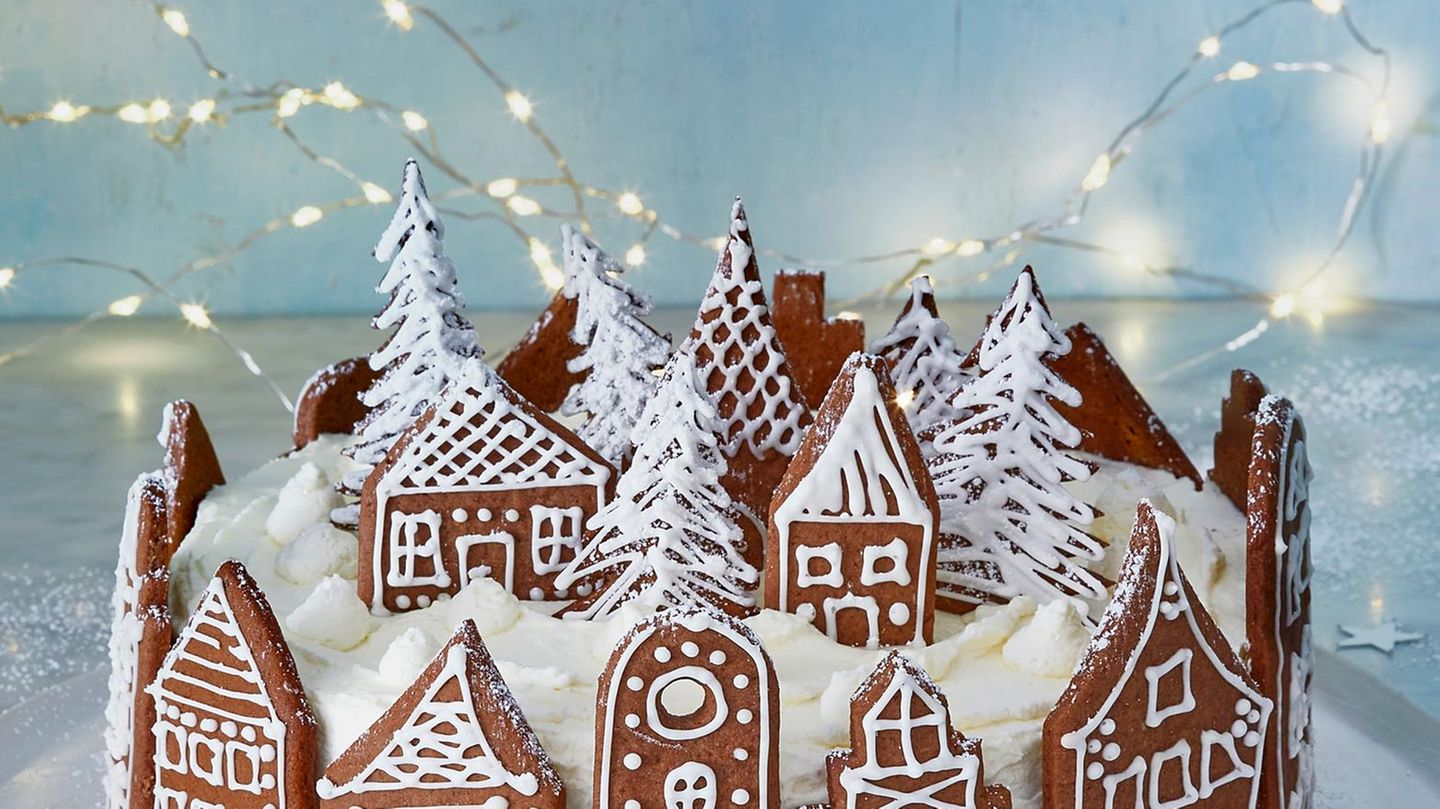 Orangen-Gingerbread-Torte Rezept - [ESSEN UND TRINKEN]