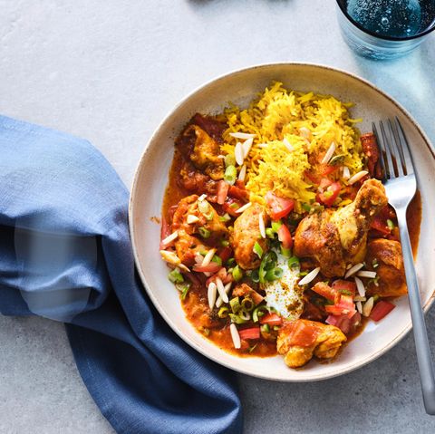 Butter-Chicken mit Mandeln Rezept - [ESSEN UND TRINKEN]