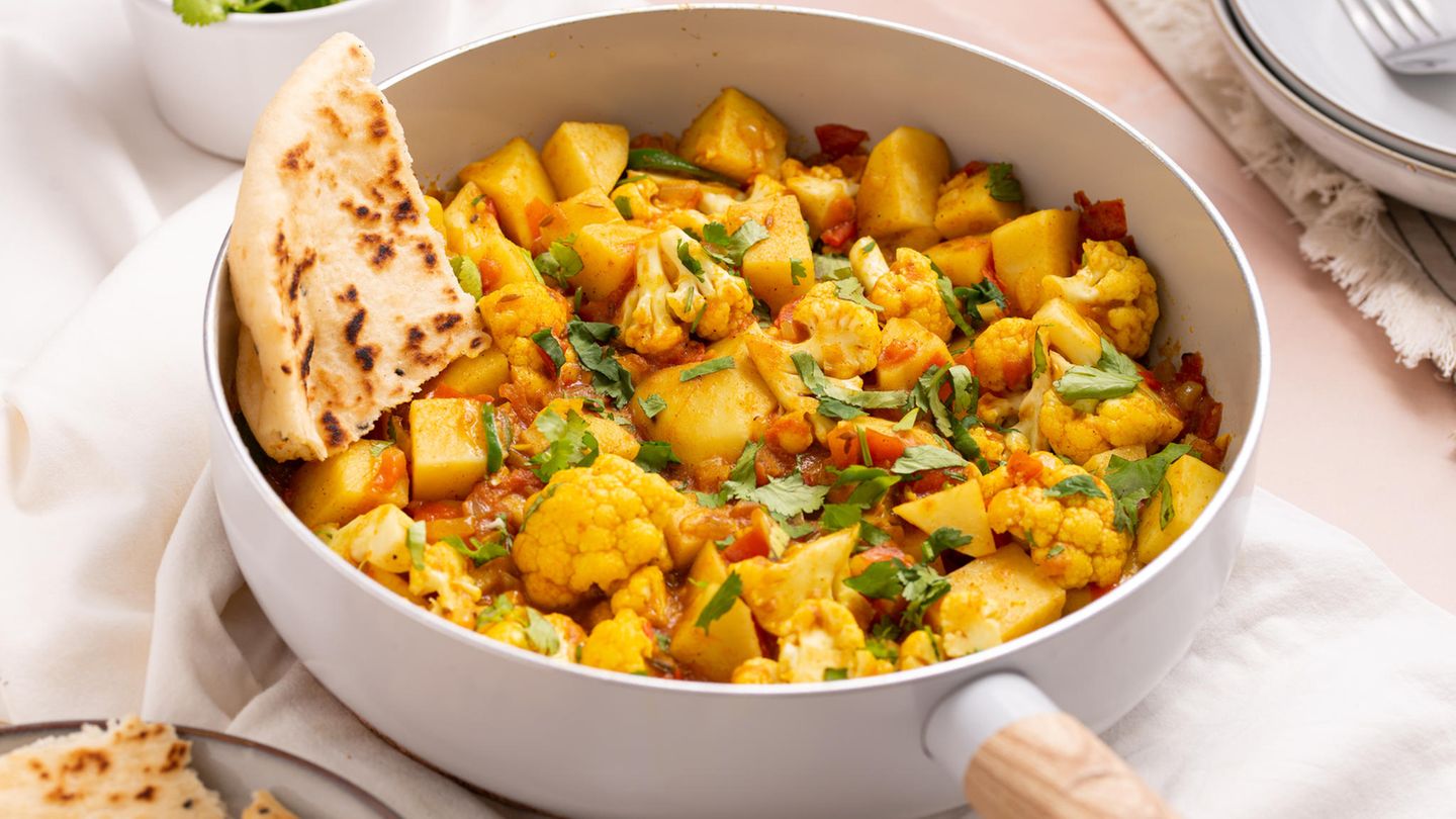 Aloo Gobi: Rezept für indisches Curry - [ESSEN UND TRINKEN]