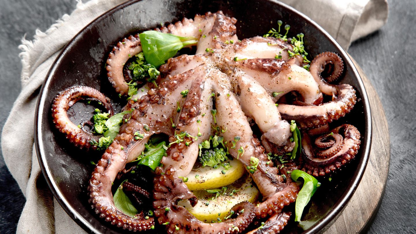 Oktopus zubereiten - [ESSEN UND TRINKEN]