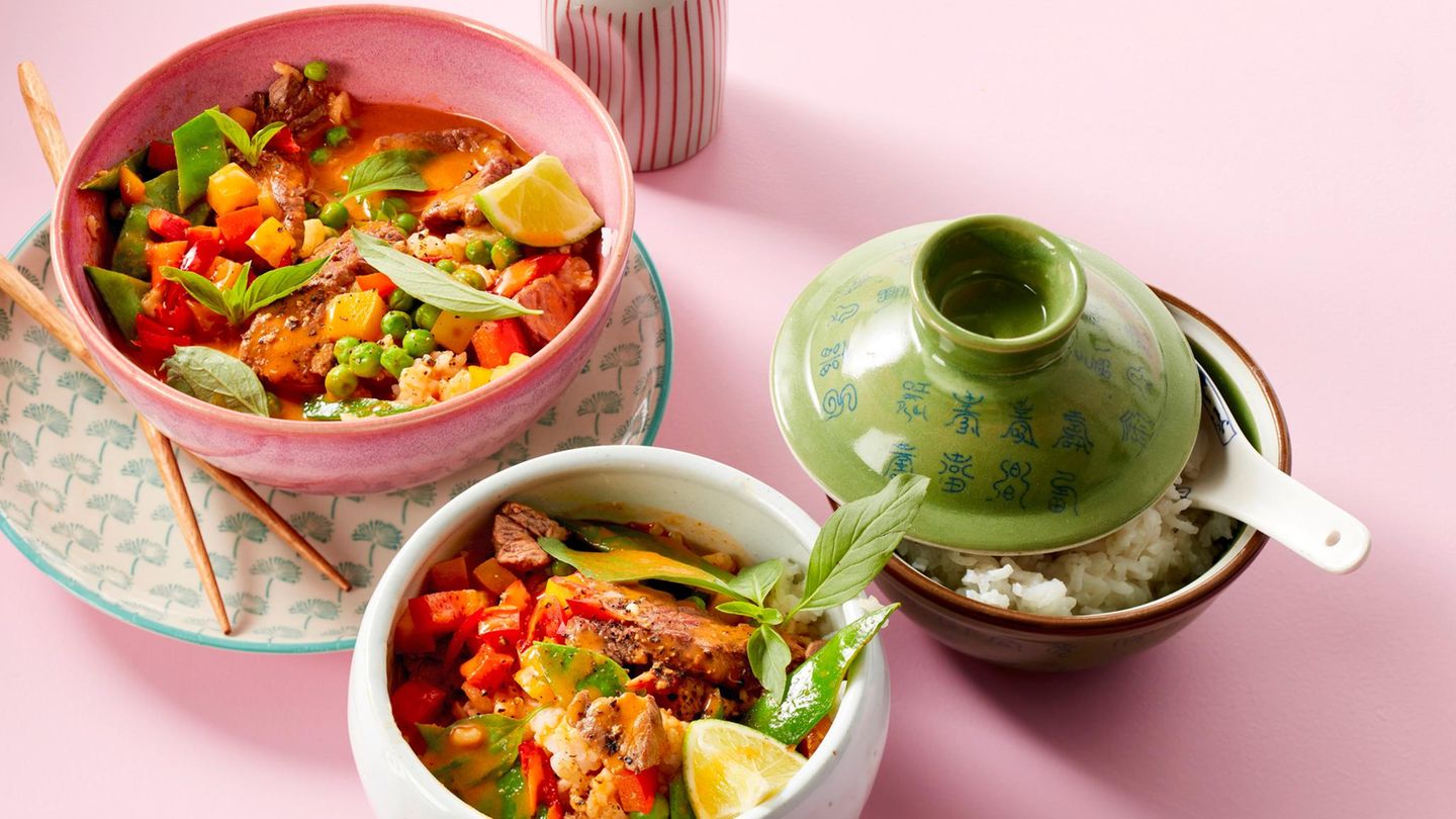 Rotes Rindfleischcurry: spicy & gesund - [ESSEN UND TRINKEN]