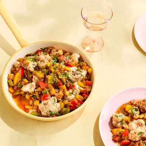 Blumenkohl-Hack-Pfanne: schnelles Mittagessen für 4 - [ESSEN UND TRINKEN]